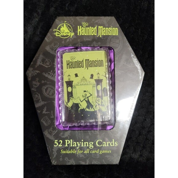 Disney | Games | Disney Parks Haunted Mansion Playing Cards | Poshmark